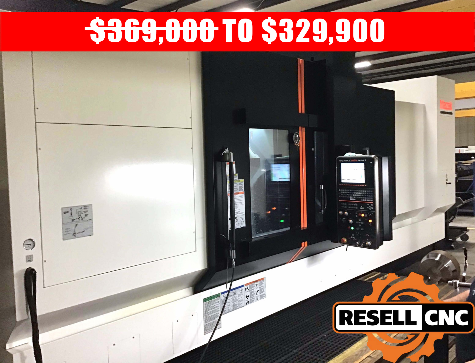 Used CNC Lathe - Used CNC Lathes & Used Mazak | Resell CNC